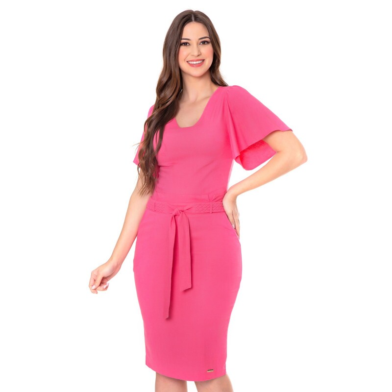 Conjunto Eduarda Em Linho Rosa Hapuk