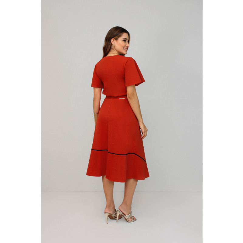 Conjunto Iris em Moletinho Piquet com Detalhes Nítido