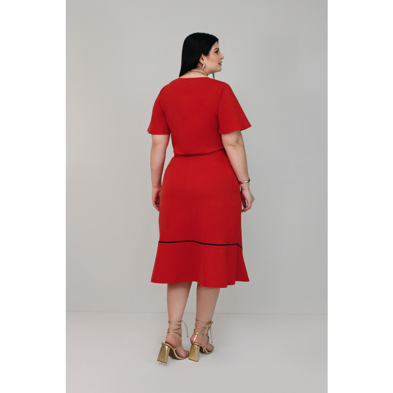 Conjunto Iris em Moletinho Piquet com Detalhes Nítido