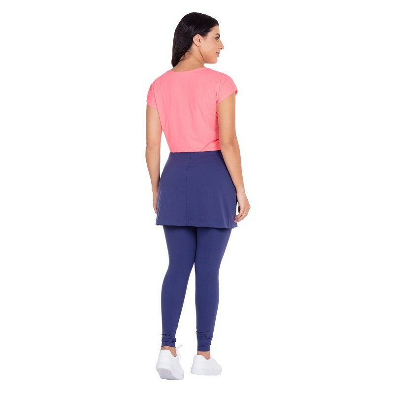 Conjunto Filipa Em Malha Com Proteção UV Rosa Neon Hapuk
