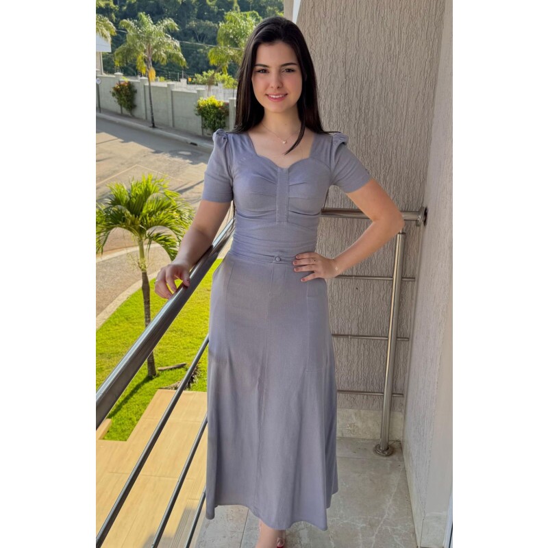 Conjunto Graciela Cinza Maria Amore